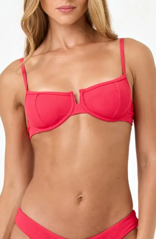 L*Space Hunter Underwire Bikini Top - Pout