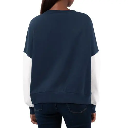 G-III 4HER BY CARL BANKS Seattle Kraken Team Pride Pullover Sweatshirt - Navy