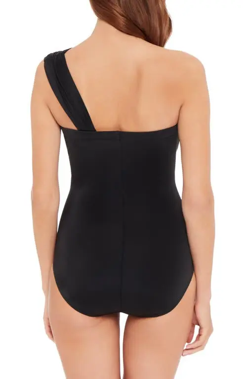 Magicsuit Goddess Solid Convertible One-piece Swimsuit - Black