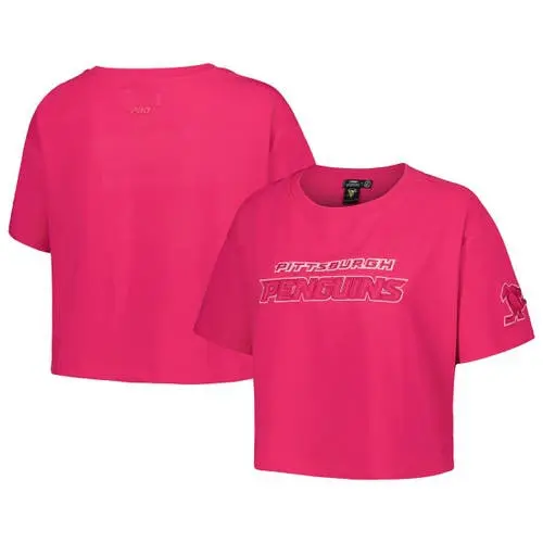 PRO STANDARD Pittsburgh Penguins Triple Cropped Boxy T-shirt