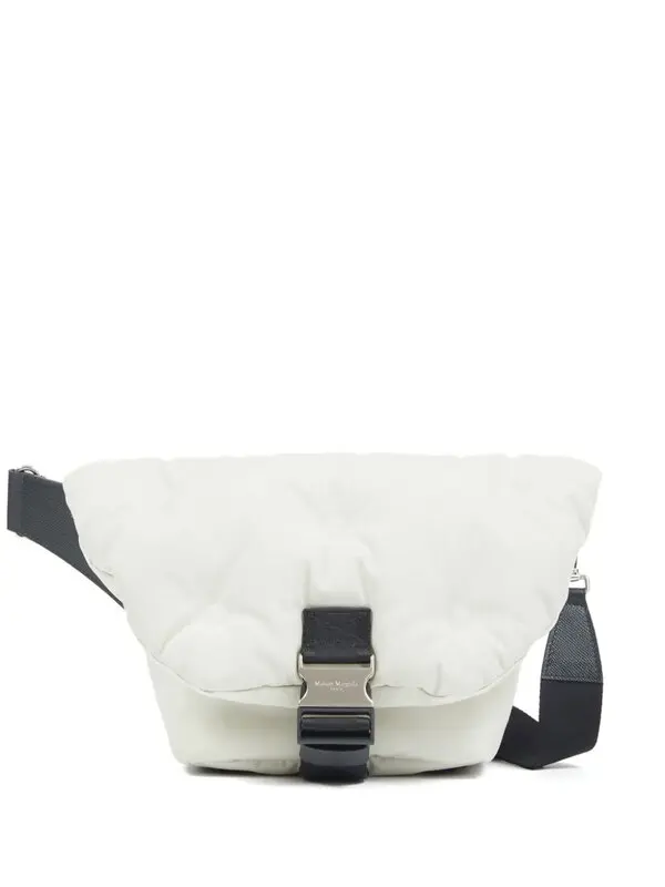 MAISON MARGIELA Small Glam Slam Messenger Bag - Neutrals