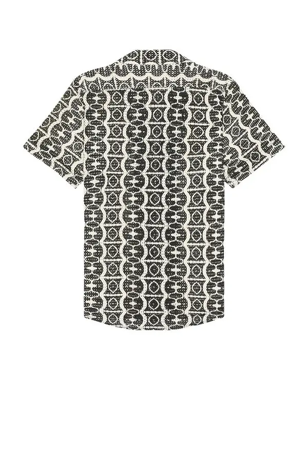 Oas Hypnotise Cuba Net Shirt - Black