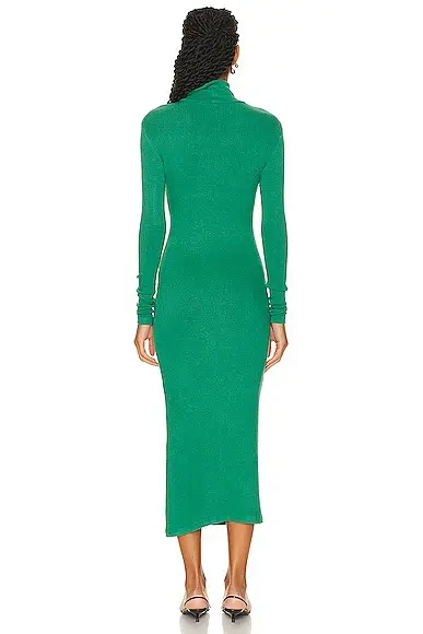 Sablyn Gab Dress In Green - Neptune | Editorialist