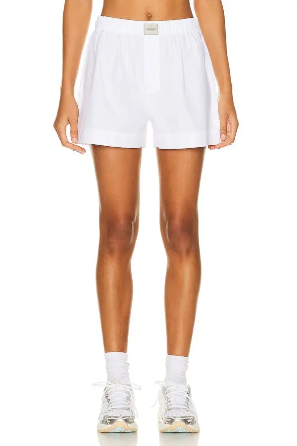 Comme Si La Boxer Classica Short - White
