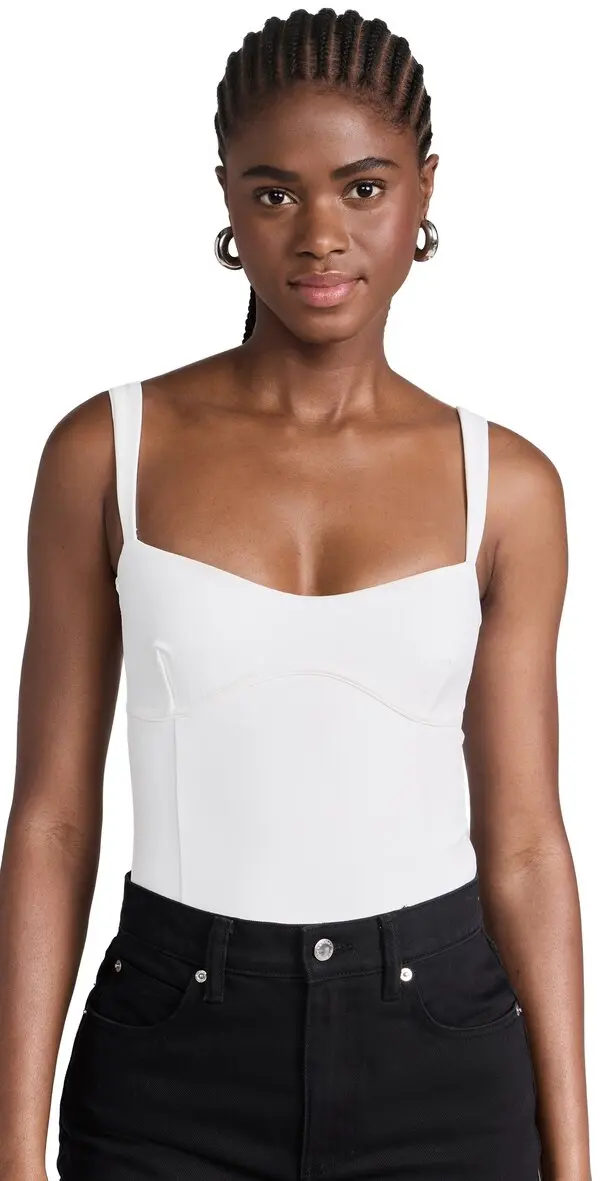 Good American Sweetheart Scuba Tank Thong Bodysuit