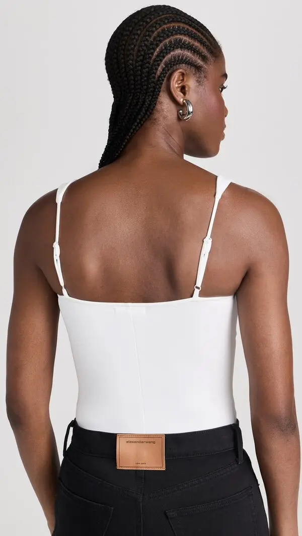 Good American Sweetheart Scuba Tank Thong Bodysuit