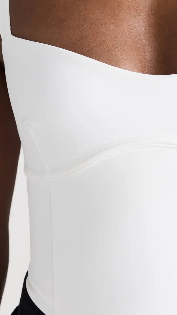 Good American Sweetheart Scuba Tank Thong Bodysuit