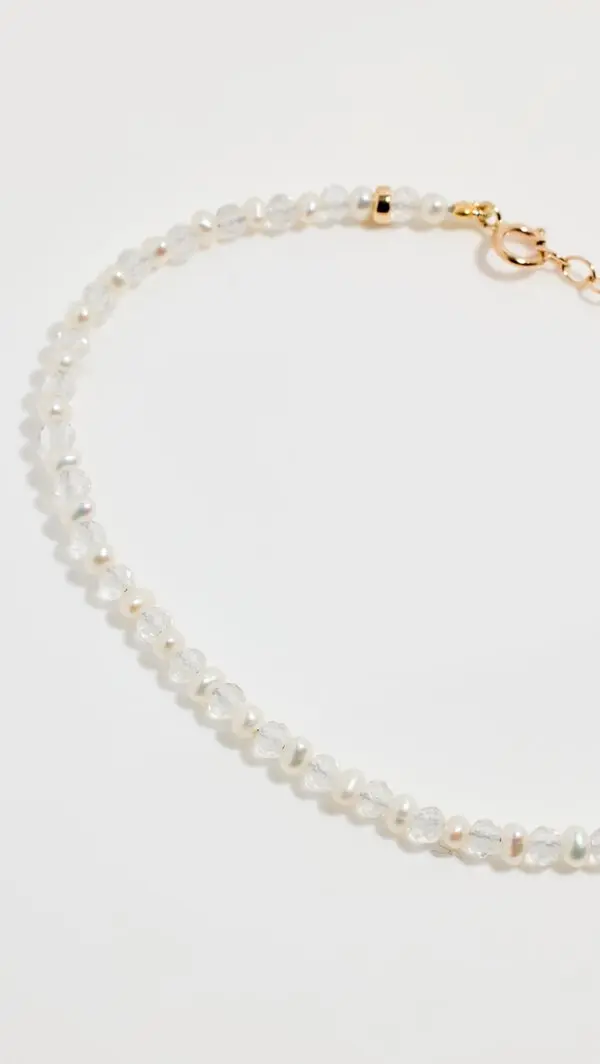 Jia Jia 14k April Birthstone Crystal Bracelet - April - Diamond