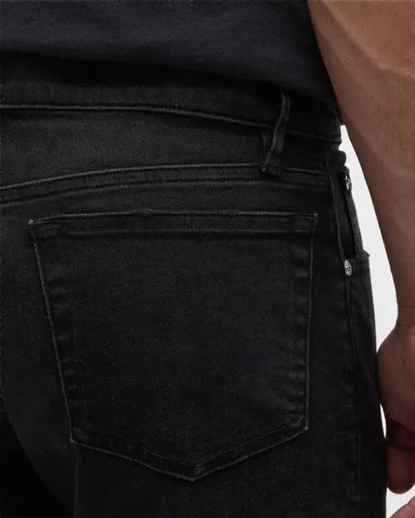 FRAME Modern Straight Denim Pants - Raven