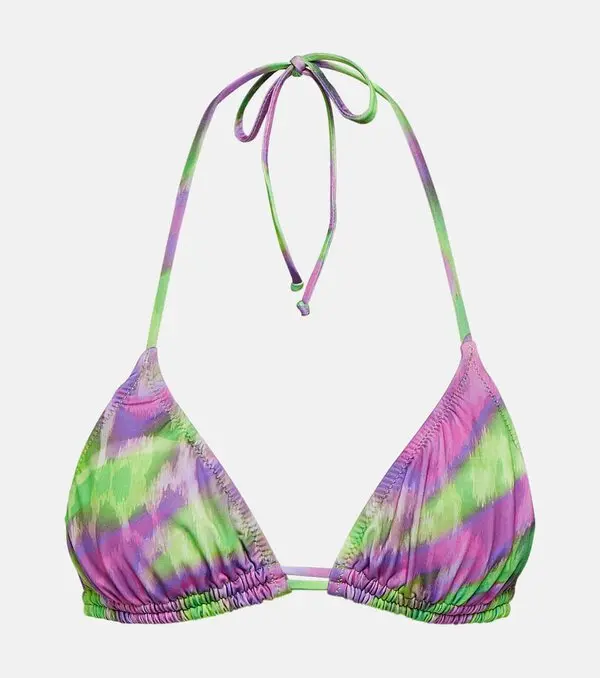 BANANHOT Seychelle Triangle Bikini Top - Multicoloured