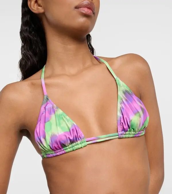 BANANHOT Seychelle Triangle Bikini Top - Multicoloured