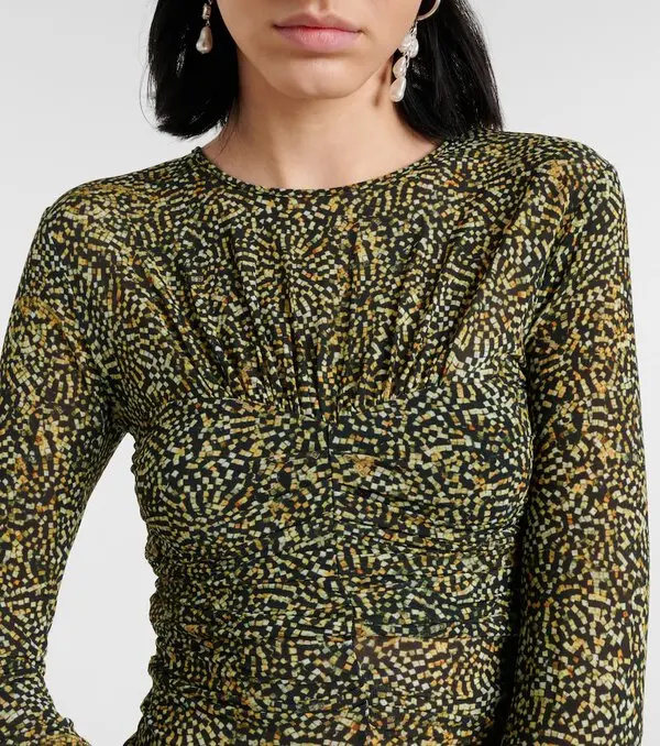 Isabel Marant Étoile Jalilagb Draped Jersey Top