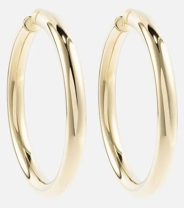 JENNIFER FISHER Jamma 10kt-plated Hoop Earrings - Gold