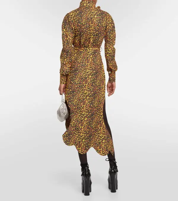 VIVIENNE WESTWOOD Leopard-print Maxi Dress