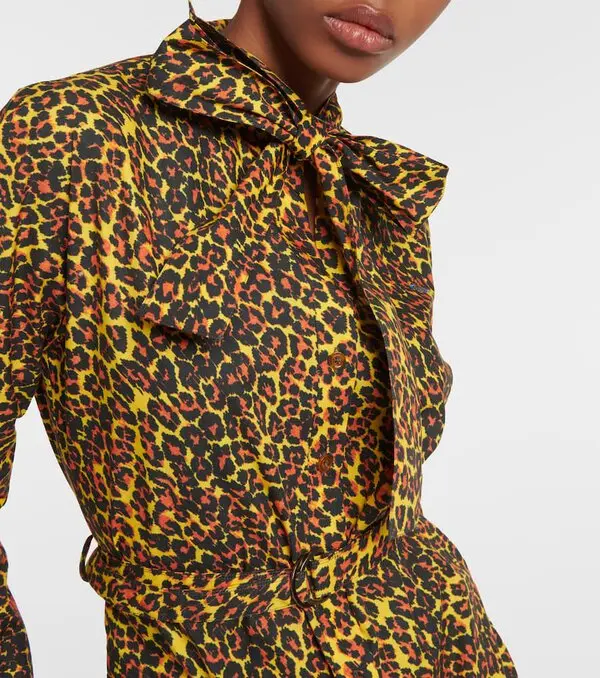 VIVIENNE WESTWOOD Leopard-print Maxi Dress