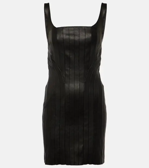 Stouls Nino Leather Minidress