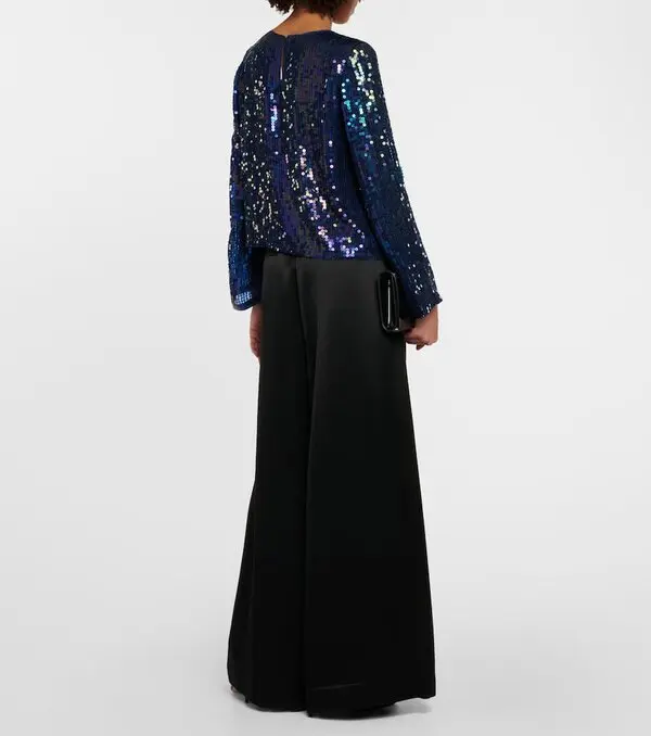 Velvet By Graham & Spencer Evie Sequined Top