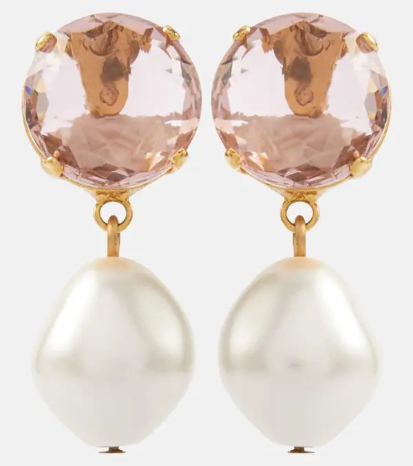 JENNIFER BEHR Tabitha Embellished Drop Earrings