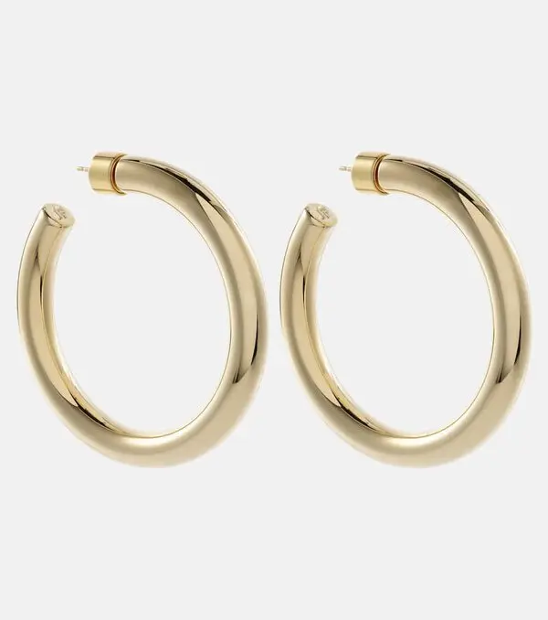 JENNIFER FISHER Samira Baby Hoop Earrings - Gold