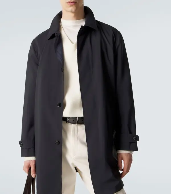Brioni Technical Car Coat