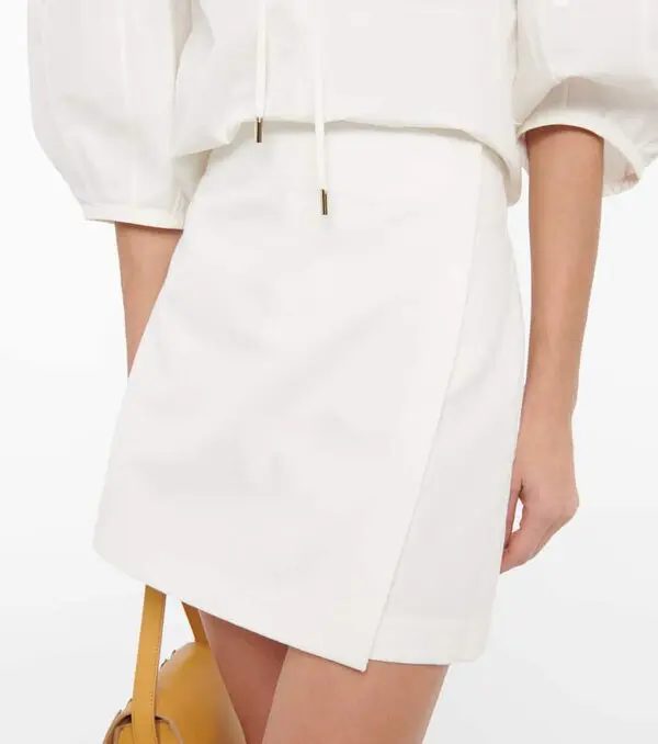 Chloé High-rise Cotton Skort