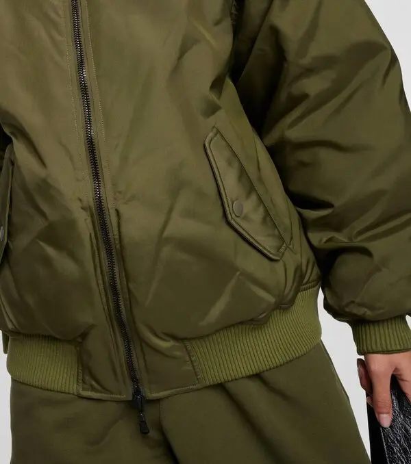 Wardrobe.NYC Reversible Down Bomber Jacket