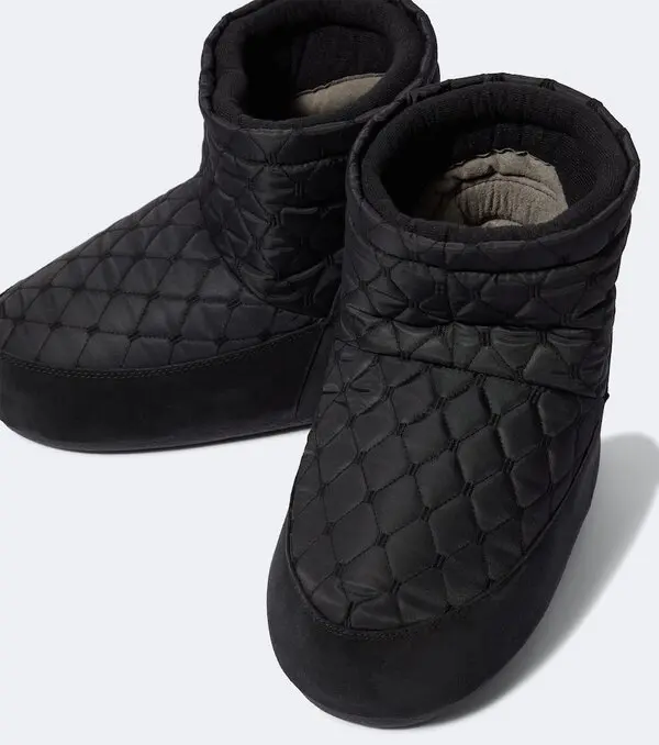 Moon Boot Icon Low Quilted Snow Boots - Black