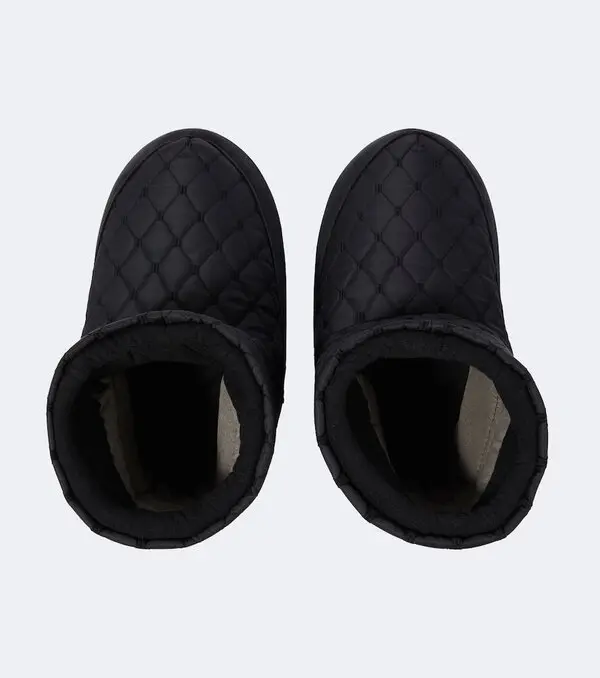 Moon Boot Icon Low Quilted Snow Boots - Black