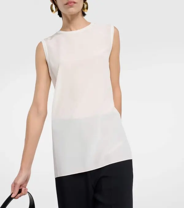 JOSEPH Silk Crêpe Top