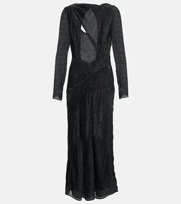 Isabel Marant Étoile Sabrina Silk-blend Midi Dress