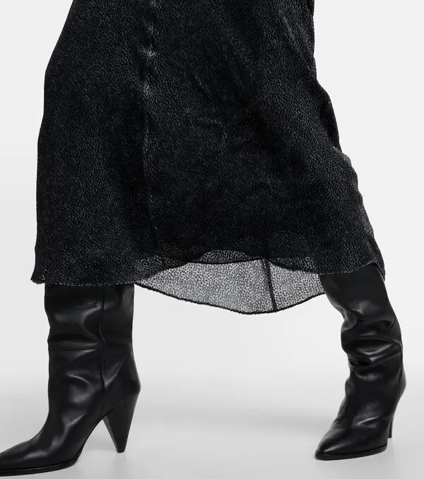 Isabel Marant Étoile Sabrina Silk-blend Midi Dress