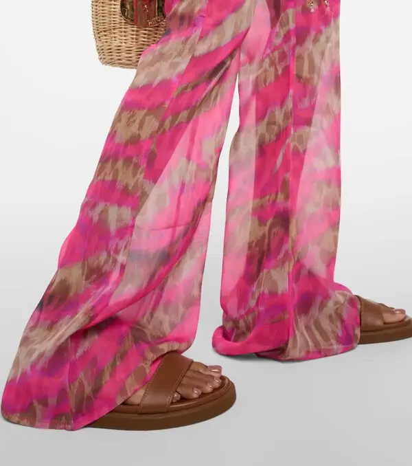 BANANHOT Teresa Printed Flared Pants
