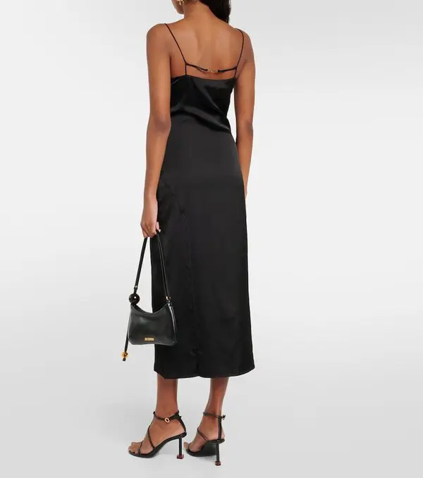 Jacquemus La Robe Notte Midi Dress - Black