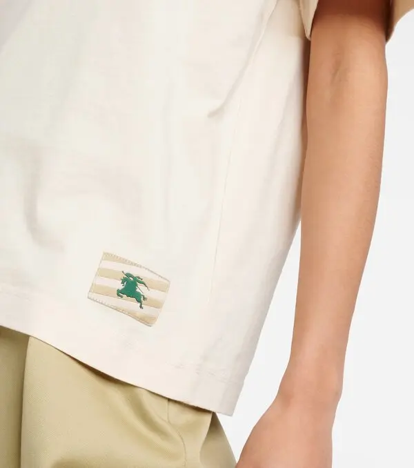 Burberry Ekd Cotton Jersey T-shirt