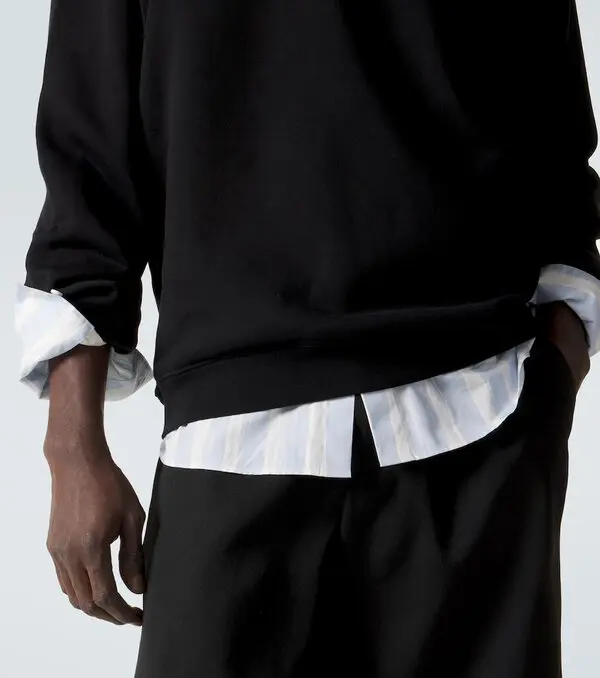 Jacquemus Le Hoodie Gros Grain - Black