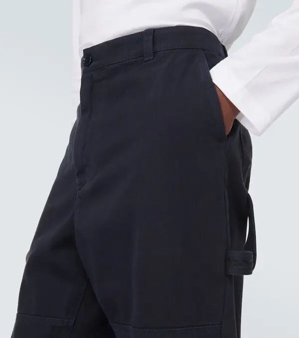 Dolce & Gabbana Mid-rise Straight Cotton Pants