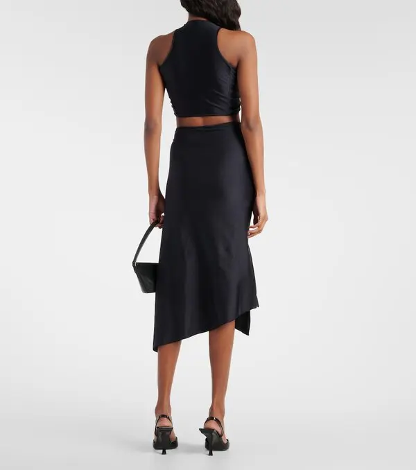 Coperni Floral Jersey Halter Top