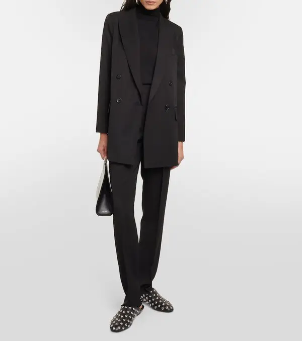 Max Mara Ciriaco Virgin Wool Turtleneck Top