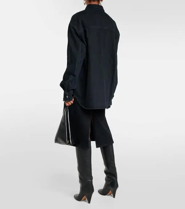 AGOLDE Camryn Oversized Denim Shirt