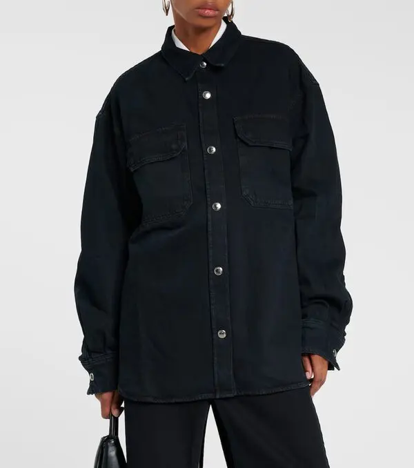 AGOLDE Camryn Oversized Denim Shirt