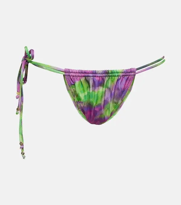 BANANHOT Seychelle Ruched Bikini Bottoms - Multicoloured