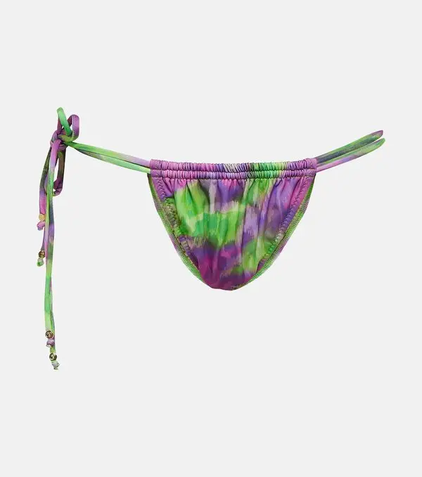 BANANHOT Seychelle Ruched Bikini Bottoms - Multicoloured