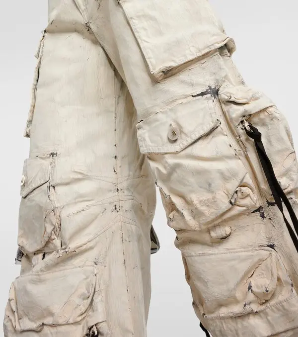 Attico Fern Cargo Jeans - Multicoloured