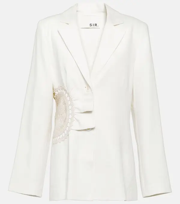 SIR. Atacama Linen-blend Blazer