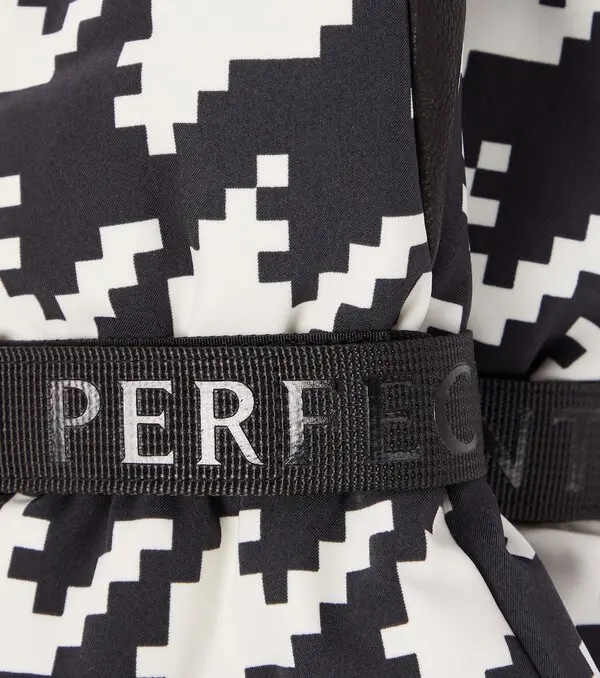 Perfect Moment Davos Printed Mittens - Multicoloured