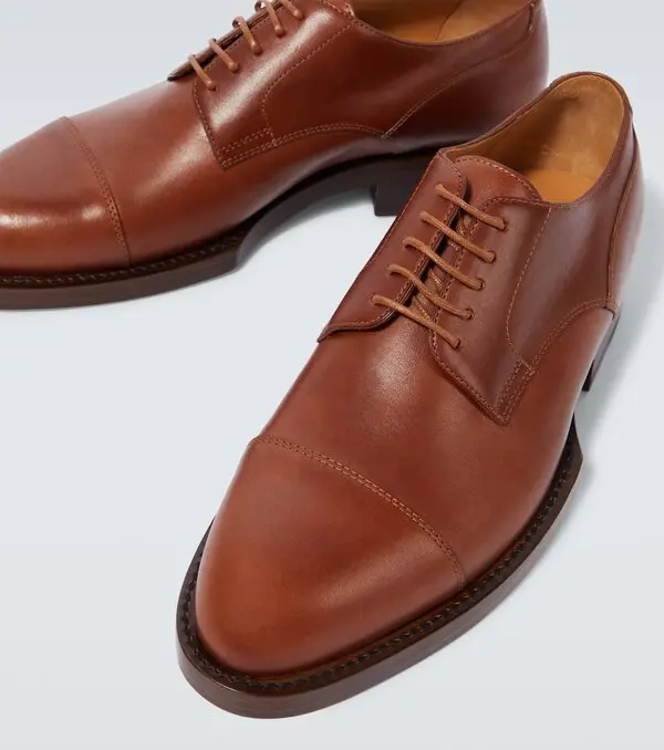 Dries Van Noten Leather Derby Shoes