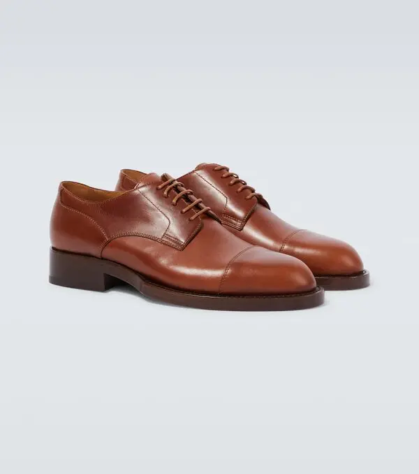 Dries Van Noten Leather Derby Shoes