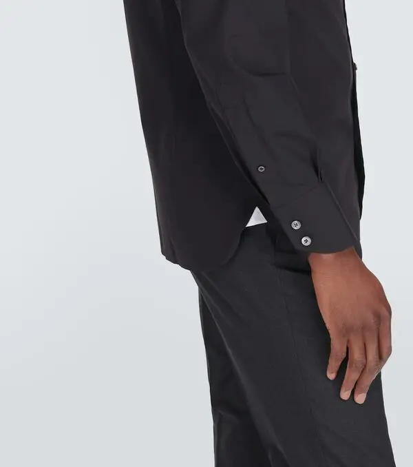 TOM FORD Cotton Poplin Tuxedo Shirt