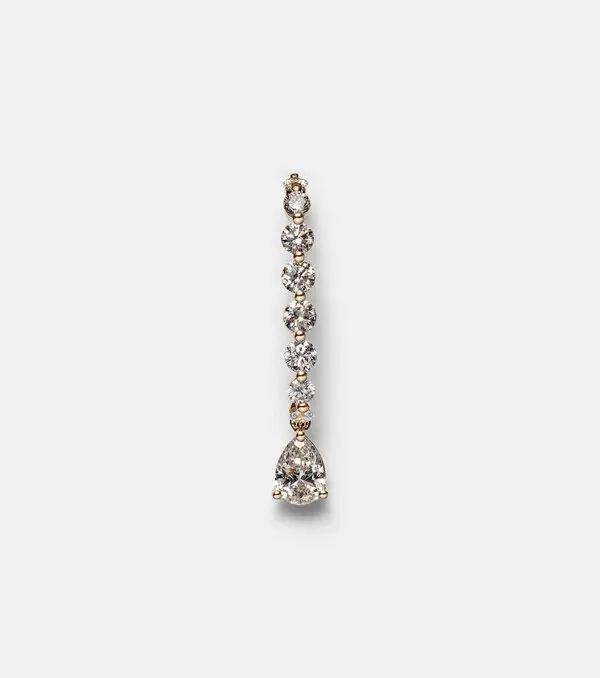 ANITA KO 18kt Single Earring With Diamonds - Gold