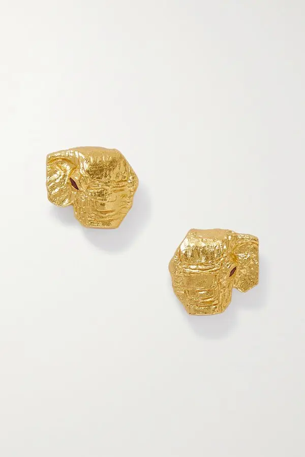Pacharee Chang Vermeil Tourmaline Earrings